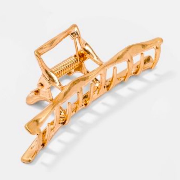 Universal Thread | Accessories | Textured Metal Claw Hair Clip ...